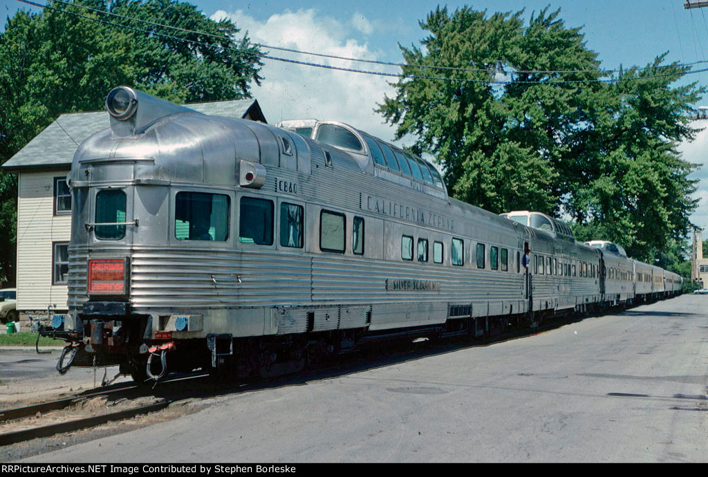 CB&Q 377 Silver Solarium